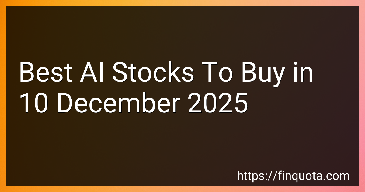 Best Artificial Intelligence (AI) Stocks Today